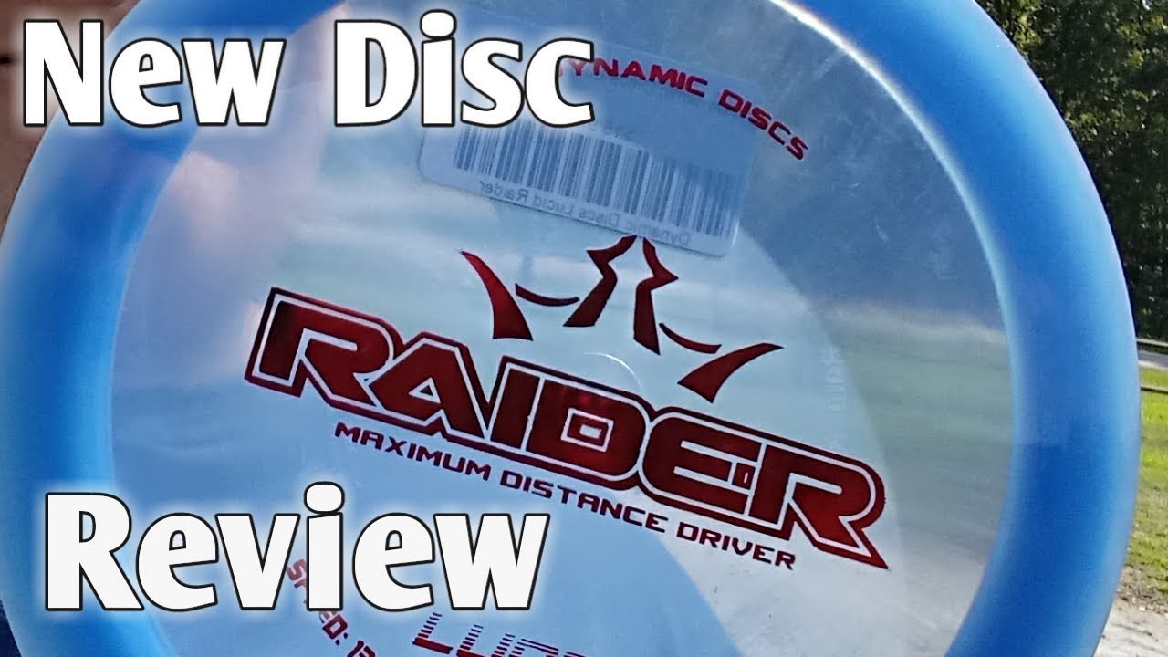 Dynamic Discs- Raider "Lucid Plastic" Review - YouTube