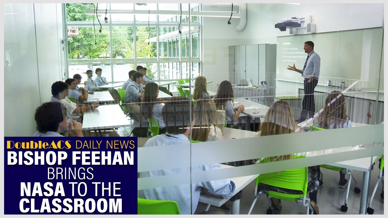 Bishop Feehan brings NASA to the Classroom - YouTube