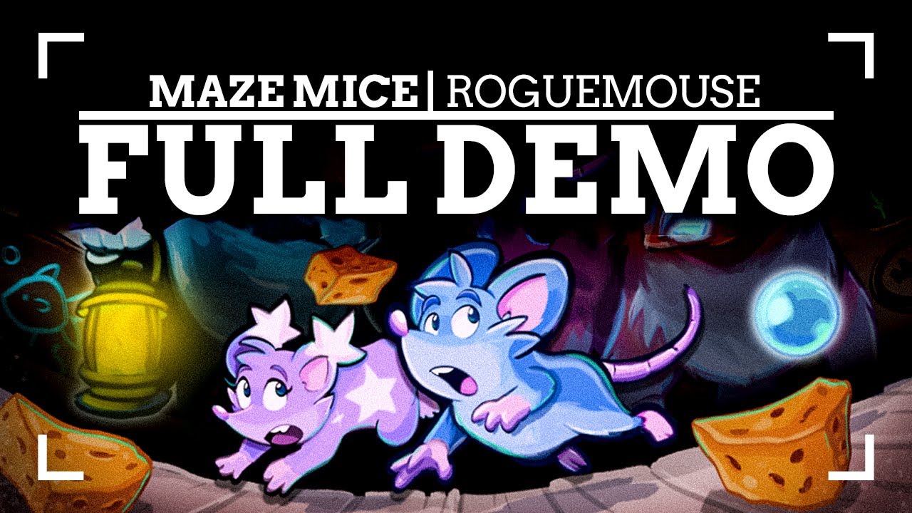 Un ROGUELIKE ratuno BULLET HELL Súper ADICTIVO | MAZE MICE - FULL DEMO🎮 ...