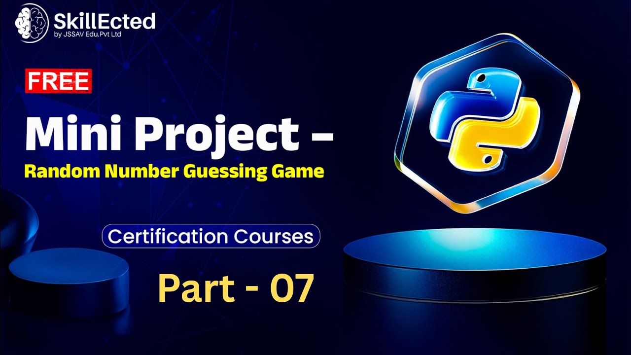 Mini project- random number guessing game (combining all concept) - YouTube