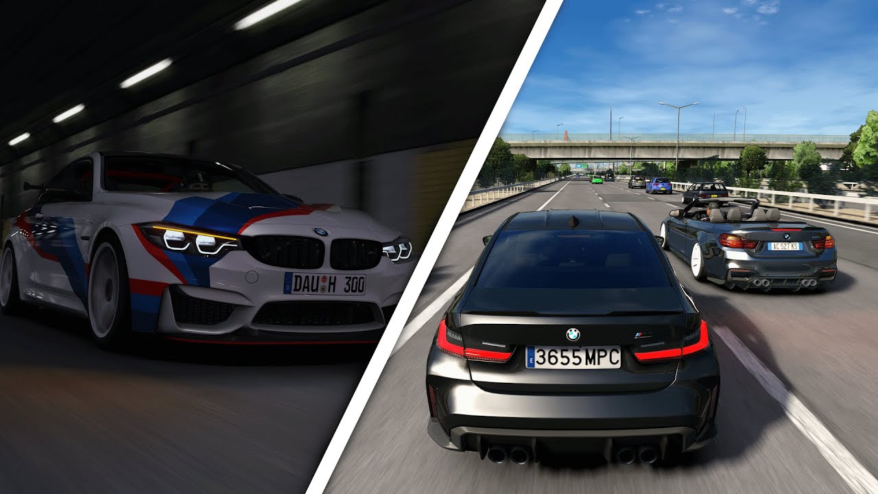 CUTTING UP WITH RANDOMS IN TRAFFIC ON ASSETTO CORSA🔥👀 | PART 2 - YouTube