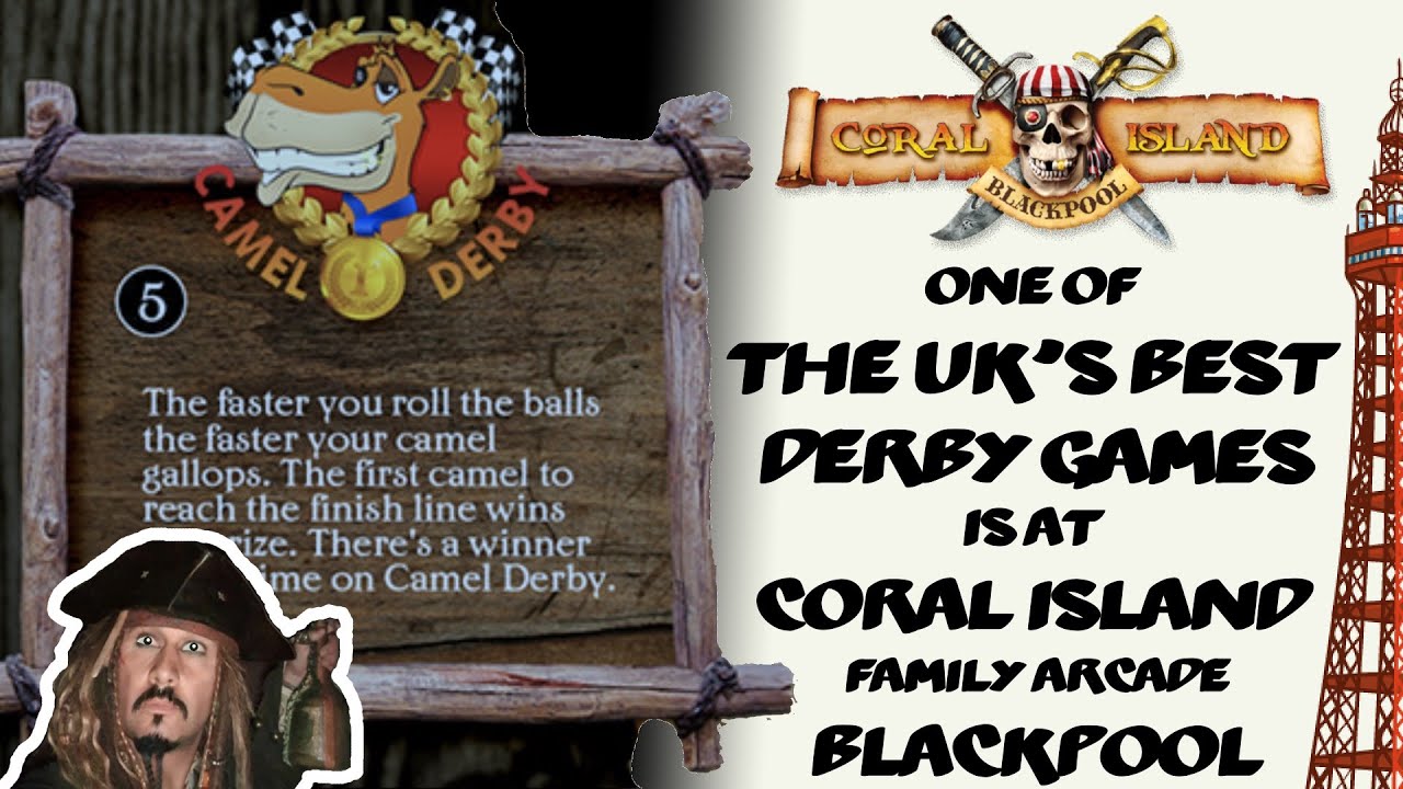 The Camel Derby at Coral Island Blackpool - YouTube