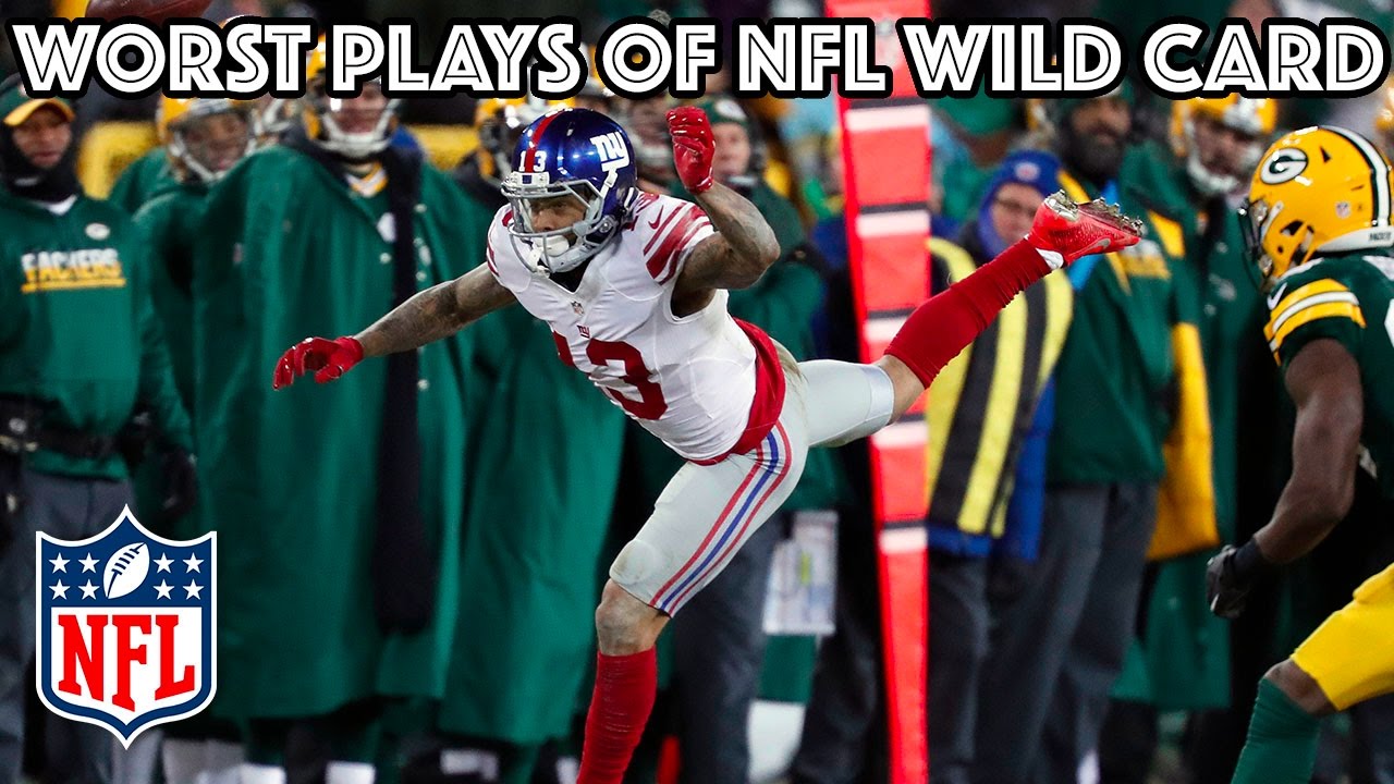 Worst Plays | NFL Wild Card Highlights - YouTube