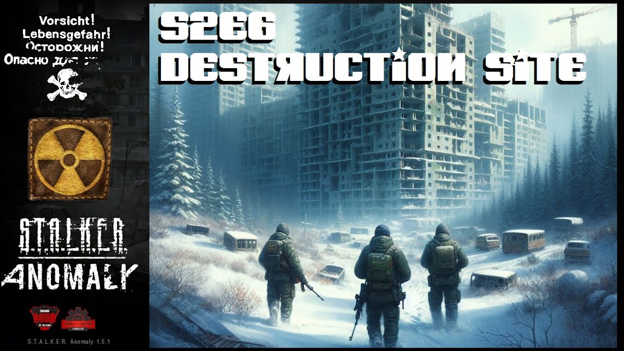 S.T.A.L.K.E.R. Anomaly MORTAL SIN 6 DESTRUCTION SITE - YouTube
