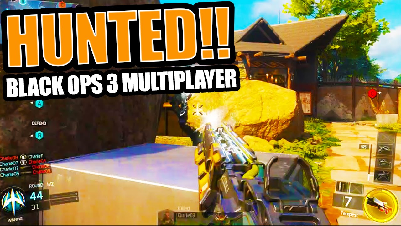 TEMPEST SHOCK RIFLE! - Black Ops 3 "HUNTED" Multiplayer Gameplay (PS4 ...