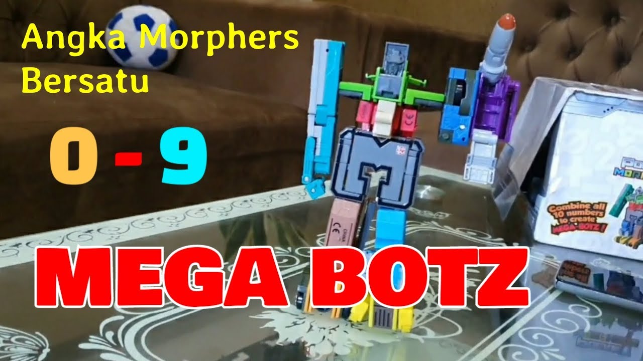 Angka-Angka Pocket Morphers Bisa Berubah Menjadi Mega Botz - YouTube