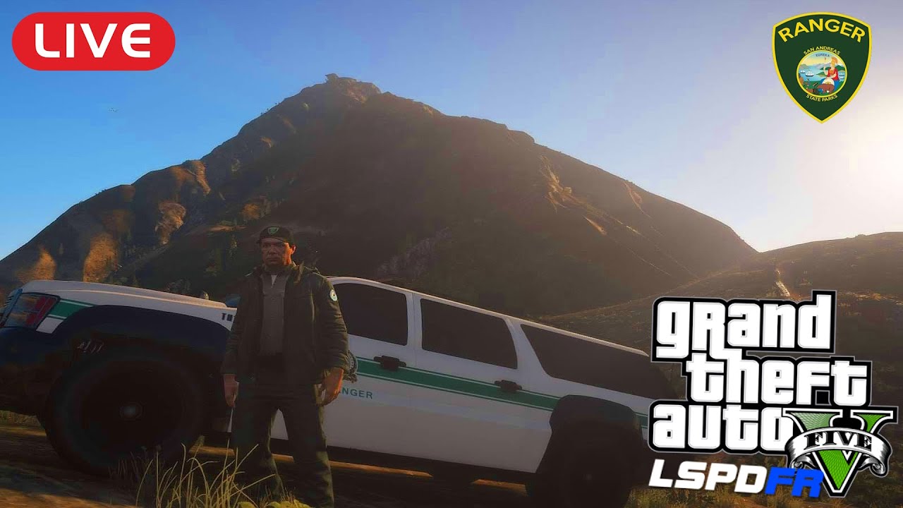 LIVE: Sheriff Jake LSPDFR (PARK RANGER PATROL) #3 - YouTube