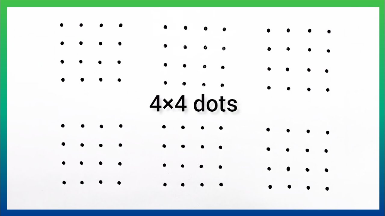 latest & easy rangoli design with 5x5 dots ||5 chukkala muggulu ...