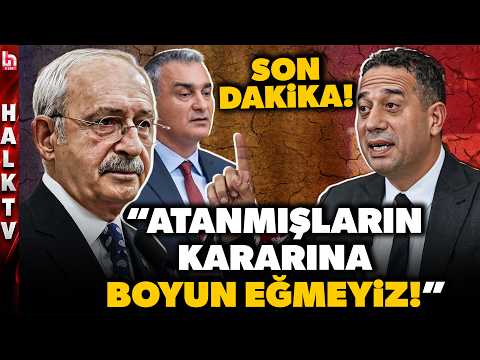İhracı istenen CHP'li Ali Mahir Başarır, Kılıçdaroğlu ve Müslim Sarı ile ilgili çok sert konuştu!