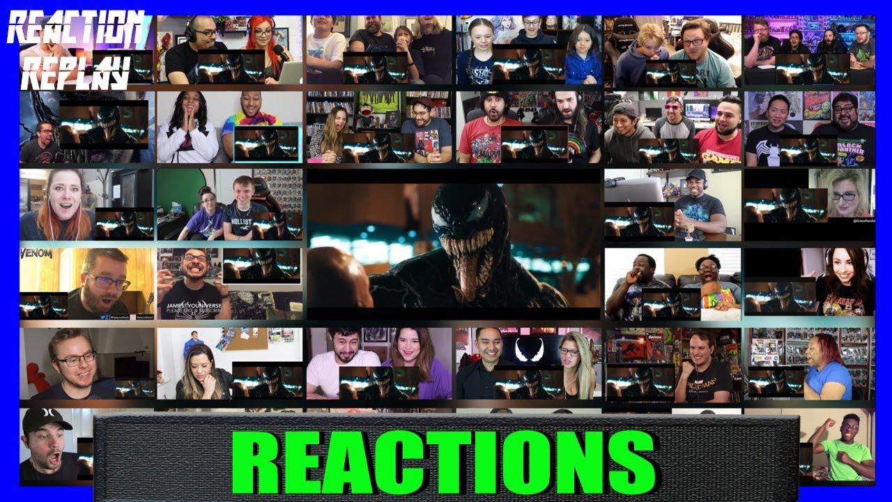 Venom Trailer Reaction Mashup | Reaction Replay - YouTube