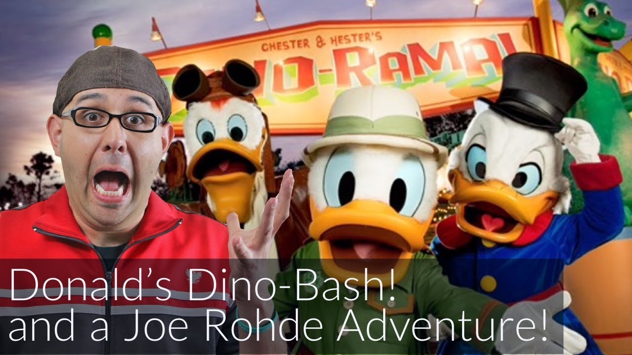 Disney Podcast - DONALD'S DINO-BASH! AND A JOE ROHDE ADVENTURE - Dizney ...