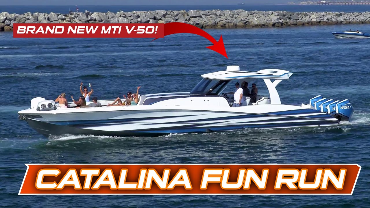 Sound On! Catalina Fun Run Launch Ramp and Newport Beach! - YouTube