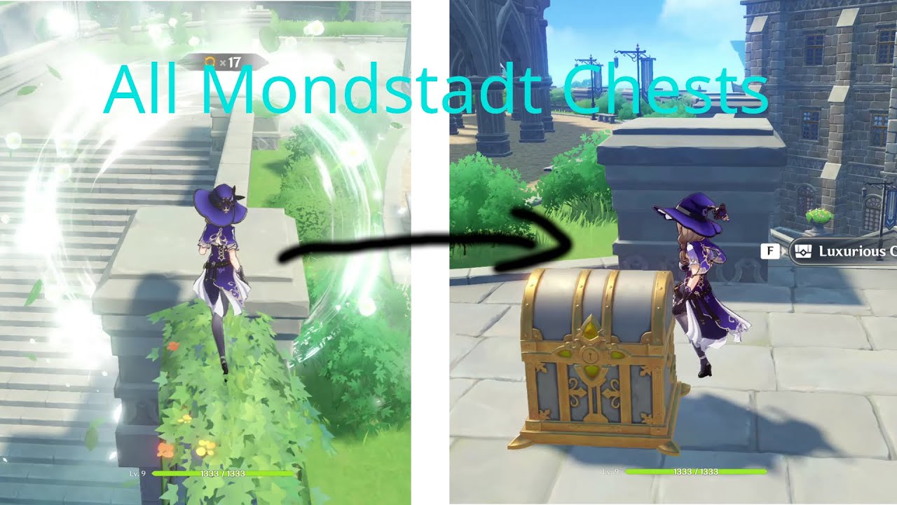 All hidden Chests in Mondstadt! || Genshin Impact #4 - YouTube