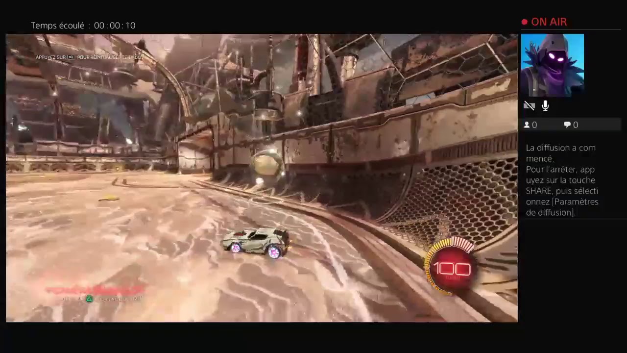 Rocket league avec coco - YouTube