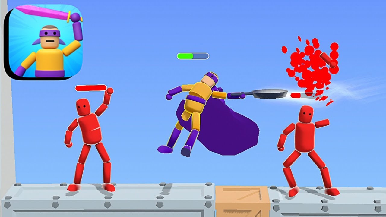 Ragdoll Ninja - All Levels Gameplay Android,ios (Part 2) - YouTube