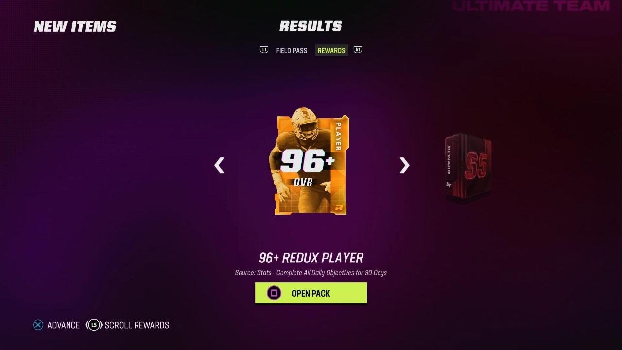 I got the 96+ redux player - YouTube