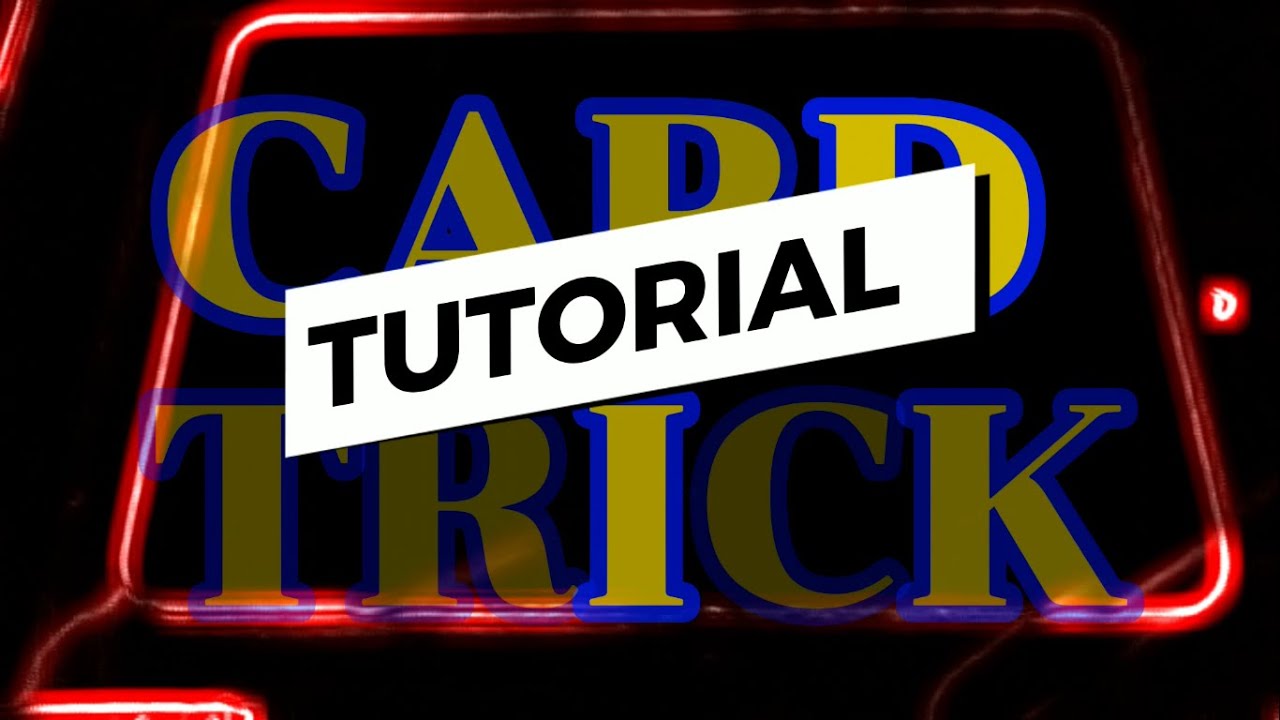 3 = 1 + 2 CARD TRICKS [TUTORIAL] - YouTube