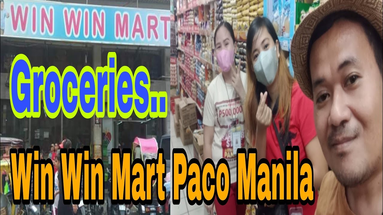 Win Win Mart ng Paco Manila mas mababa po ang presyo kumpara sa iba 🤗 Tara na at mamili na ...