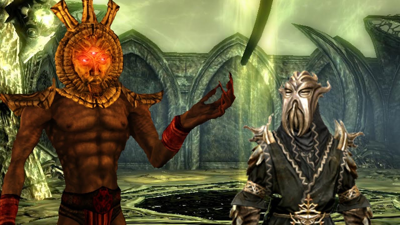 Dagoth Ur Frees Miraak | Morrowind/Skyrim AI Voice Skit - YouTube
