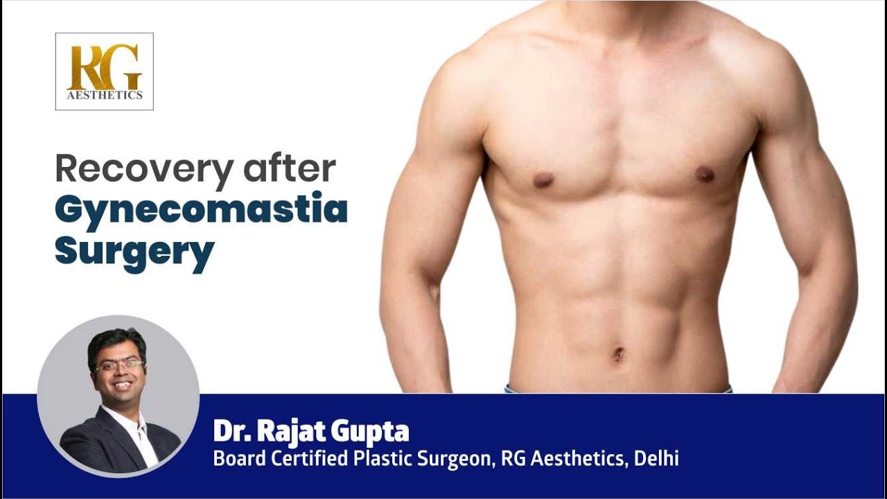 Recovery after Gynecomastia Surgery | Dr Rajat Gupta | Board Certified ...