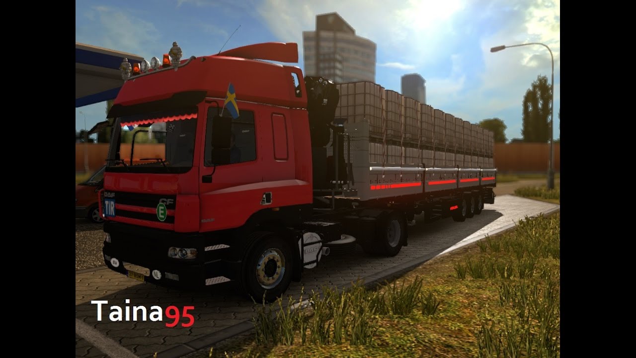 ETS2 1.25 -Daf Cf 85 1.8+All Dlc - YouTube