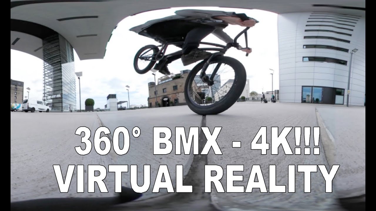 🔴 BMX Bike Riding - 360 VR Video / Virtual Reality in 4K! TEST! - YouTube