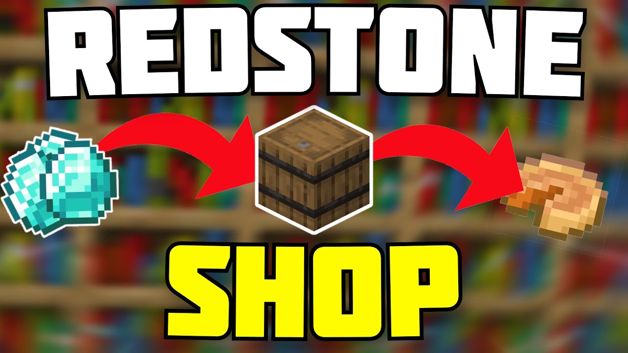 AFK Redstone Shop! minecraft 1 19 - YouTube