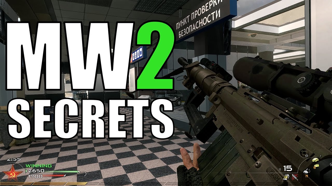 Hidden details in Call of Duty: Modern Warfare 2 - YouTube