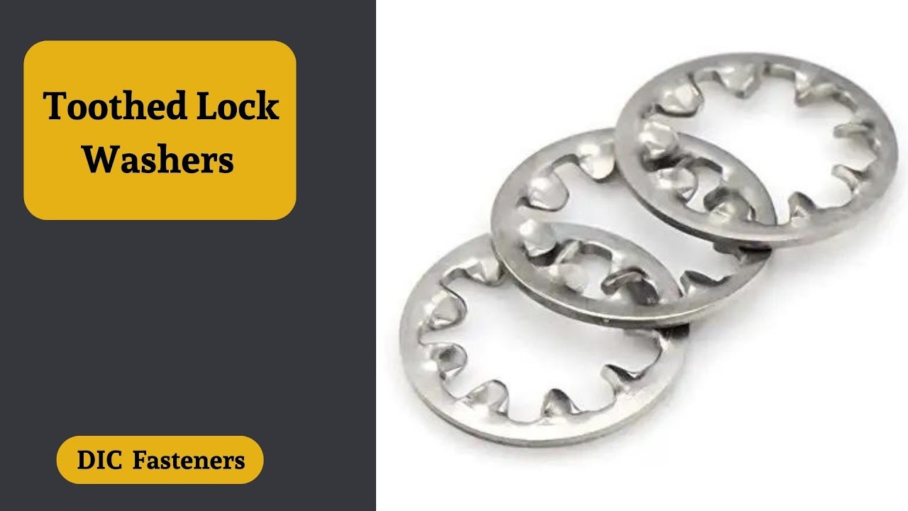 Toothed Lock Washers | DIC | Dedicated Impex Co - YouTube