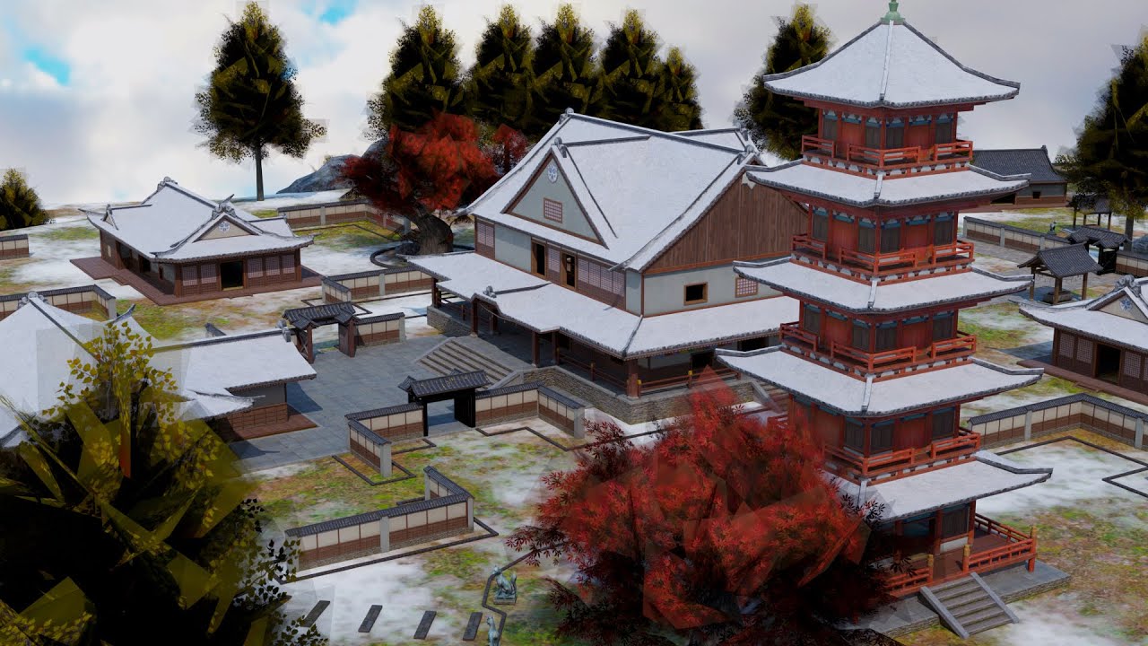 New Map Snowfall 3D Model Free Fire | Free Fire 3D Model - YouTube