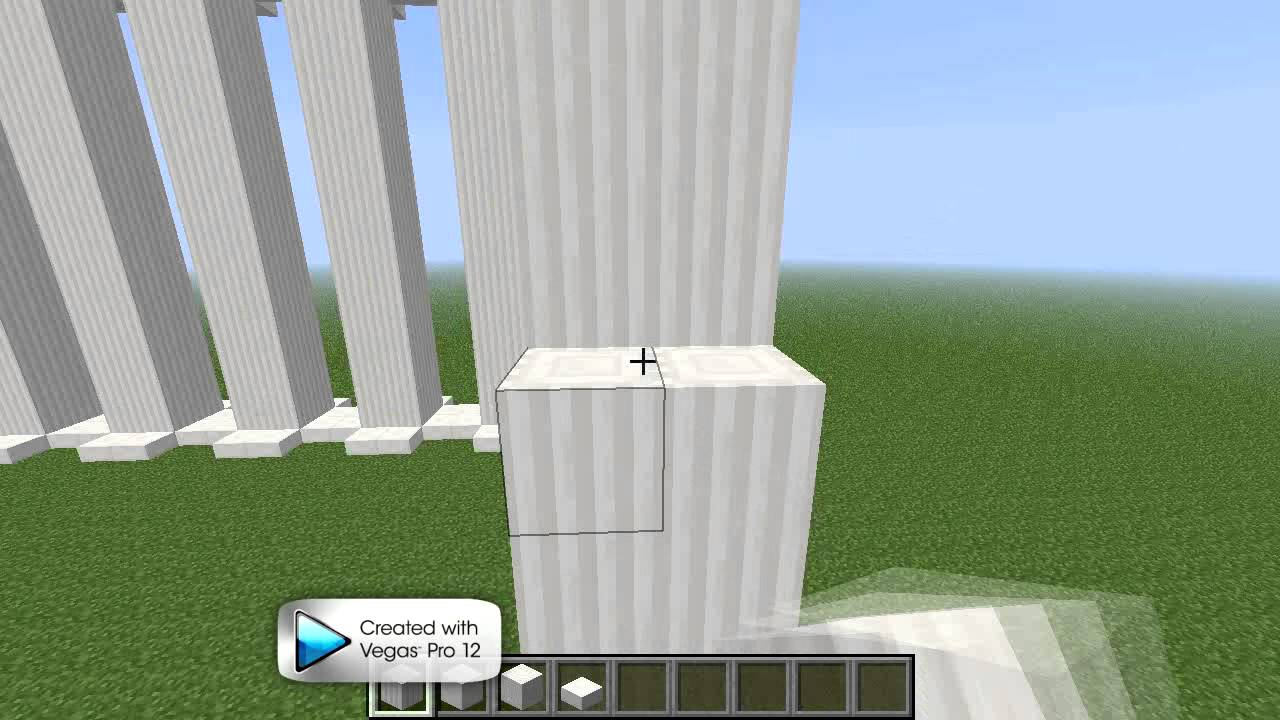 Minecraft Architecture: Roman Pantheon - Pt.1 - YouTube