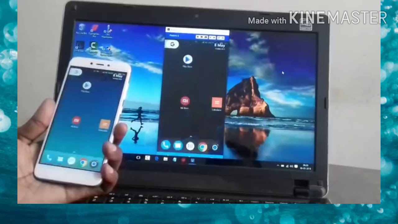 How to drive mobile at computer ya pc - YouTube