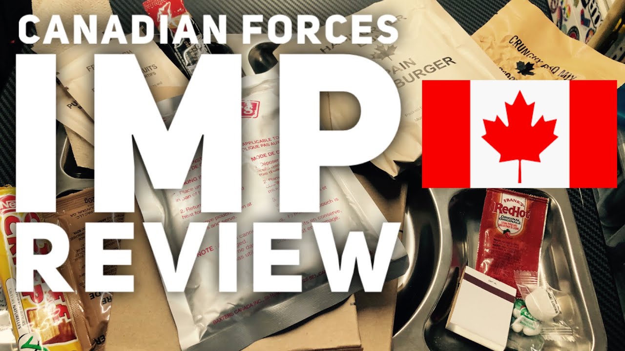 Canadian Armed Forces Individual Meal Pack Review - Chili - YouTube