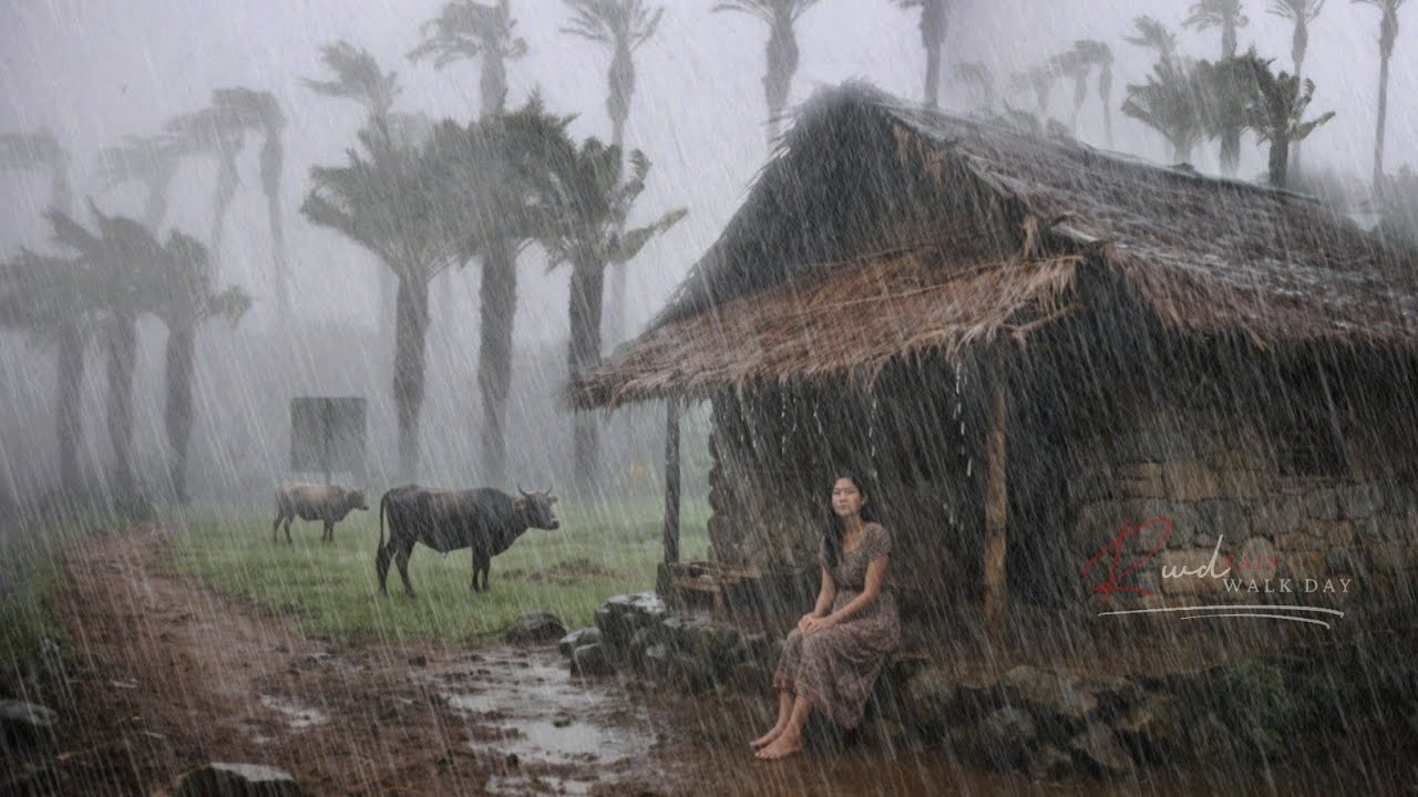 ASIA'S LARGEST RAINSTORM BREAKS RECORD - VILLAGE RAIN WALK FOR ...