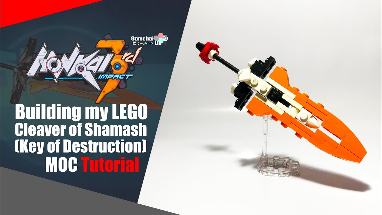 Building my LEGO Cleaver of Shamash MOC from Honkai Impact 3rd ...