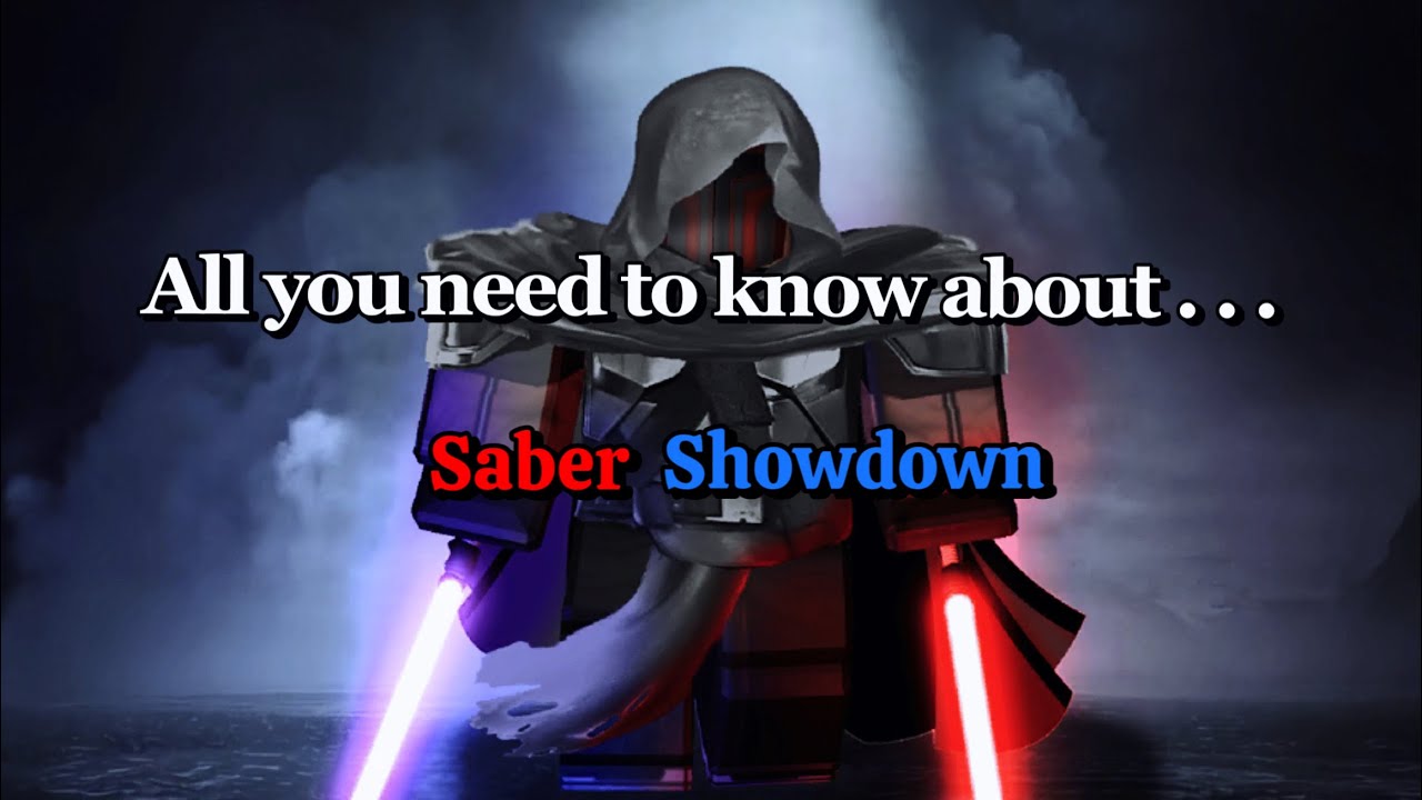 Things You NEED to KNOW in Saber Showdown!!! - Roblox (in-depth guide ...