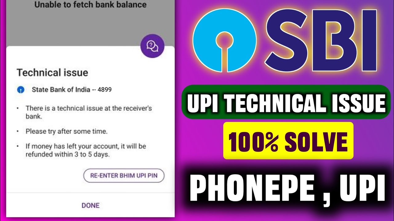 sbi phonepe technical issue | phonepe technical issue problem ...