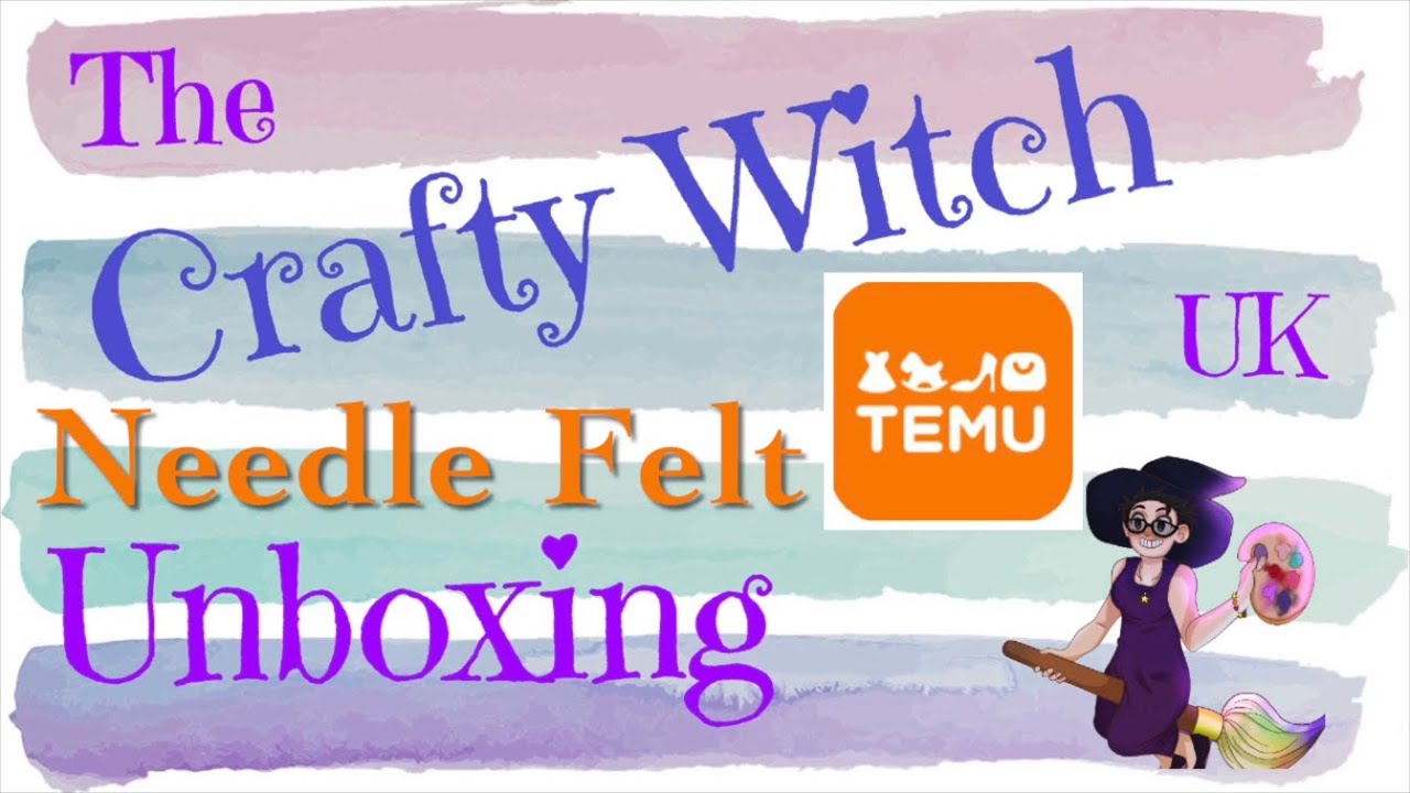 Unboxing | TEMU Needle Felt Kits | #temu #needlefelt #pig #bee - YouTube