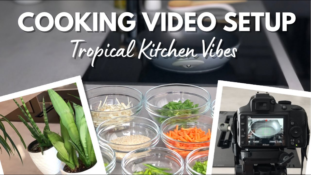 HOW DO I SETUP AND WHAT I NEED FOR MY COOKING VIDEOS? | COOK WITH EMS ...