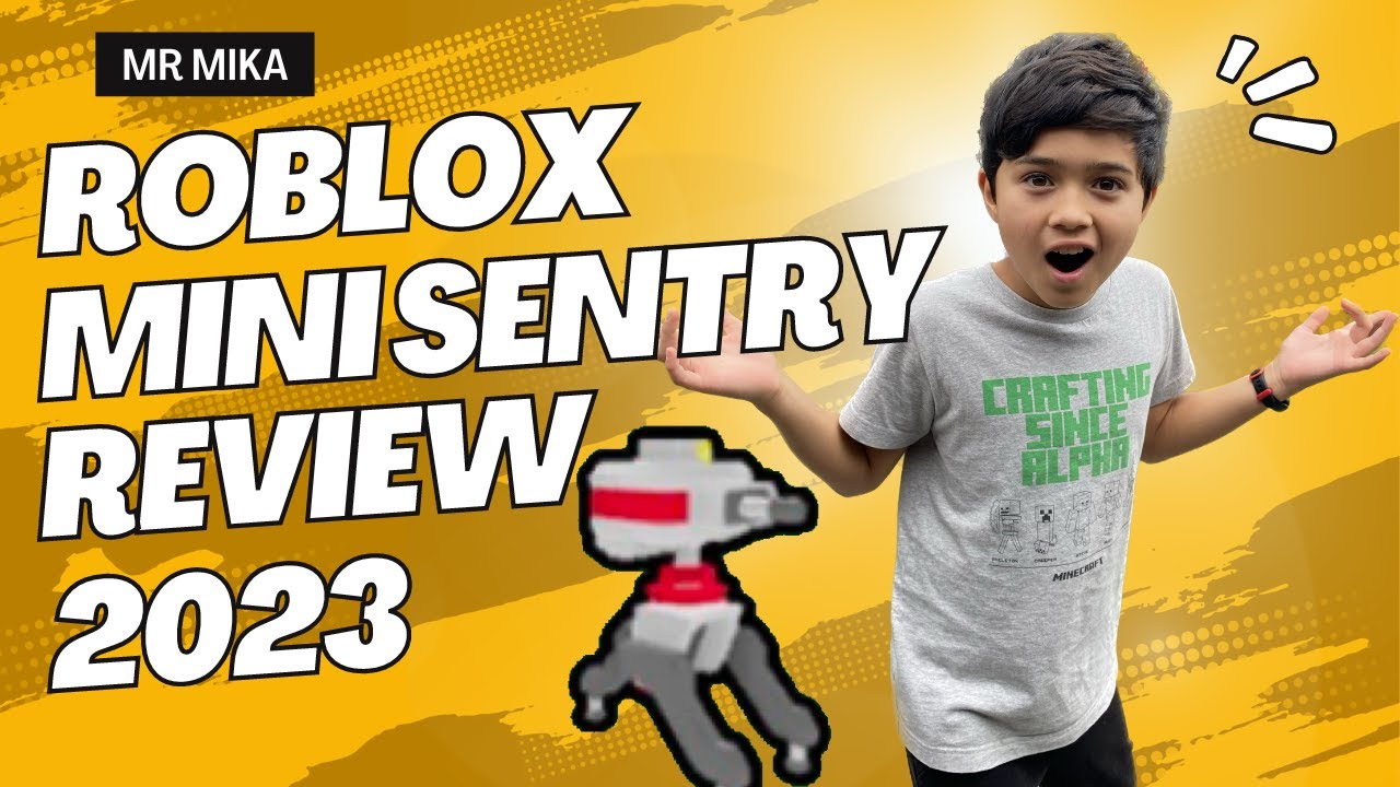Roblox Mini Sentry Review Big Paintball 2023 - YouTube