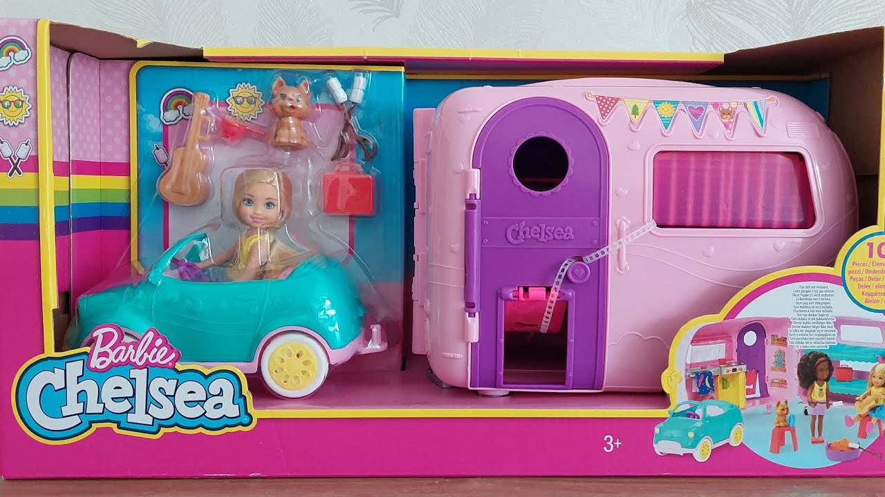 BARBIE CHELSEA 11 Minutes Satisfying with Unboxing Barbie Chelsea ...