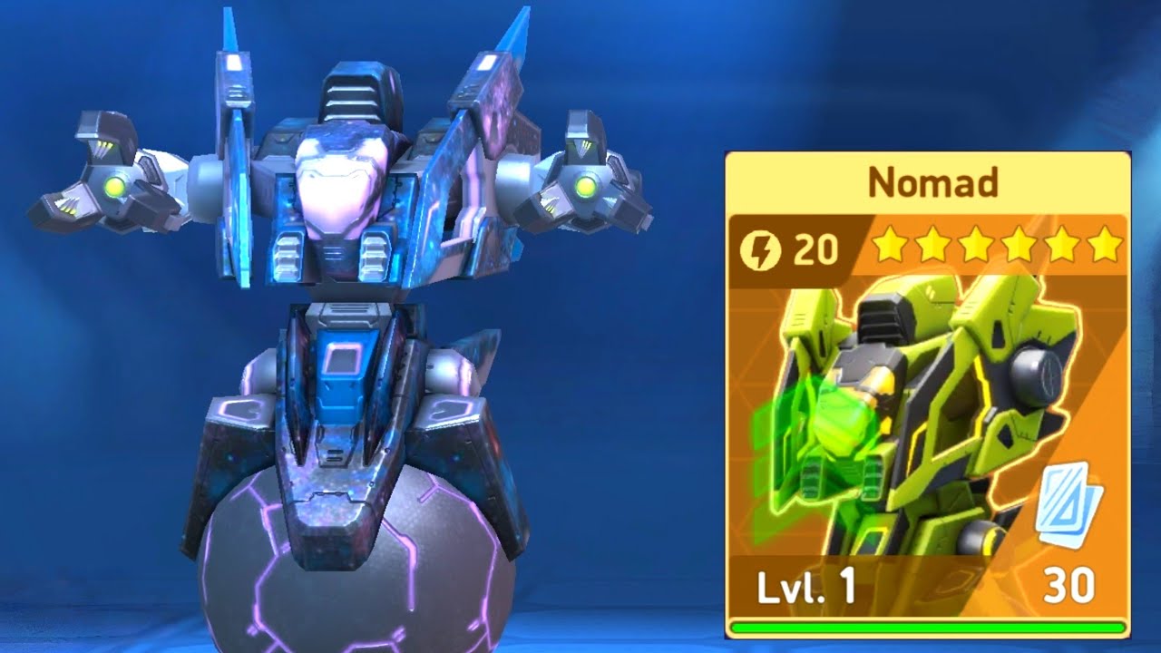 New Nomad Upgrade and Gameplay With Graviton Beam - Mech Arena - YouTube