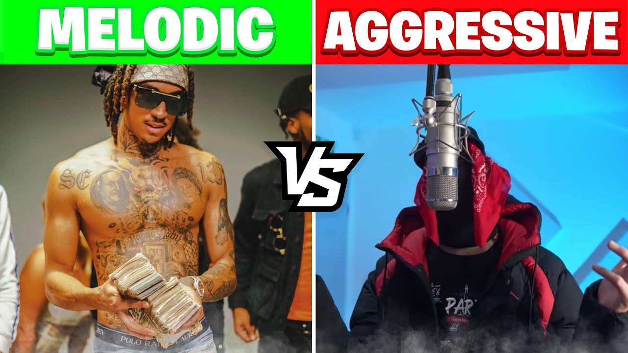 UK DRILL: MELODIC RAPPERS VS AGGRESSIVE RAPPERS - YouTube
