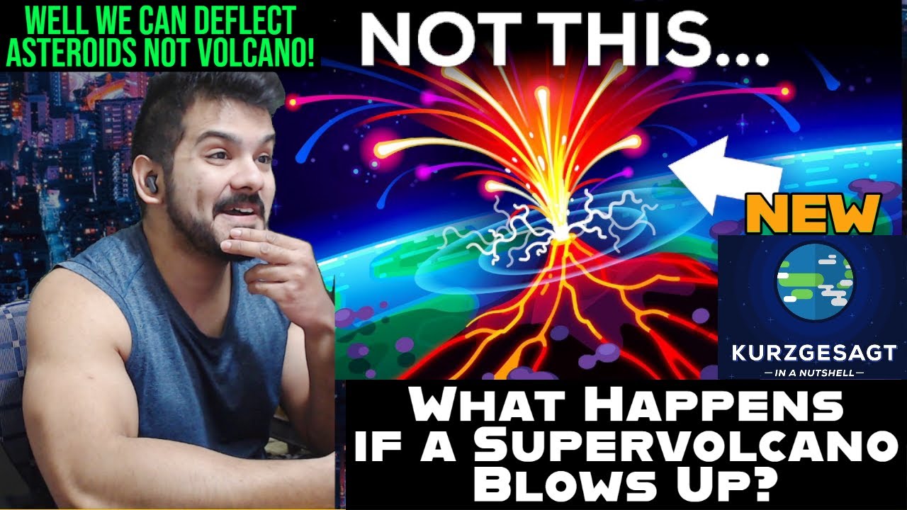 What Happens if a Supervolcano Blows Up? (Kurzgesagt) CG Reaction - YouTube