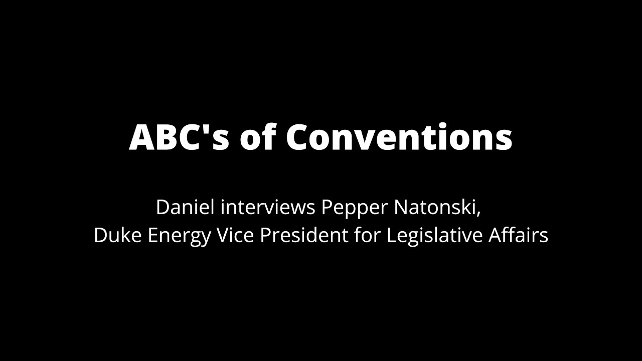 The ABC's of Conventions: Daniel interviews Pepper Natonski, Duke ...