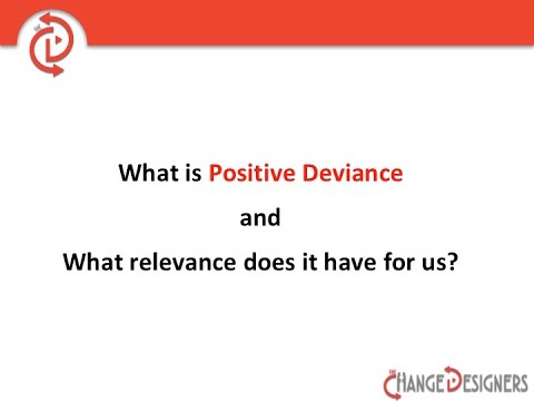 What is Positive Deviance Approach to Social, Behavioural ...