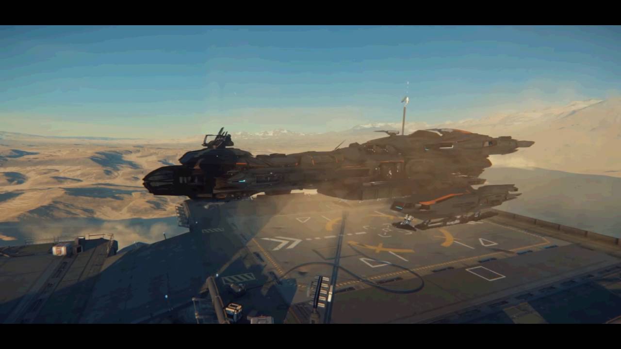 Landing gear compression, Constellation - Star Citizen (Citizencon 2016 ...