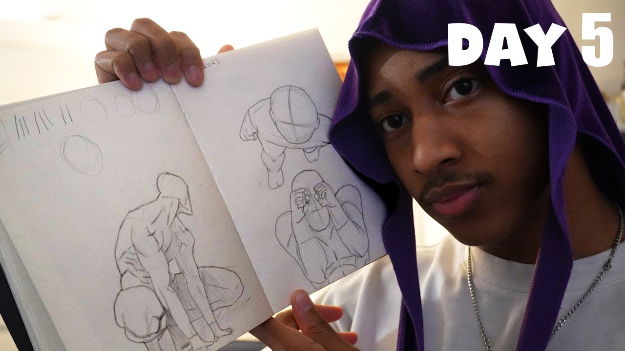 BEGINNER DRAWS EVERYDAY FOR 30 DAYS | DAY 5 - YouTube