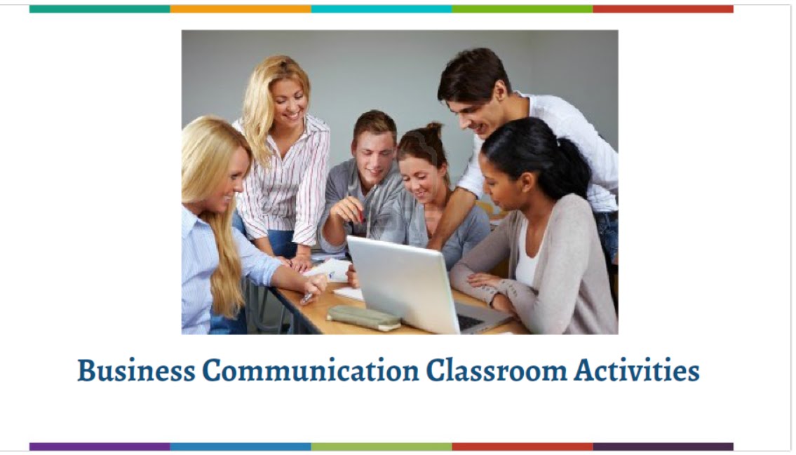 Business Communication Classroom Activities YouTube Business Communication Classroom Activities YouTube