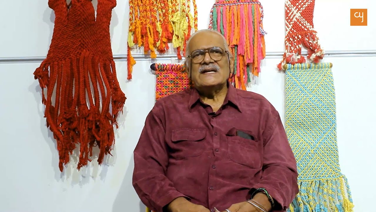 Errol Nelson Pires's Ply-Split Braiding Exhibition at Kanoria Centre ...